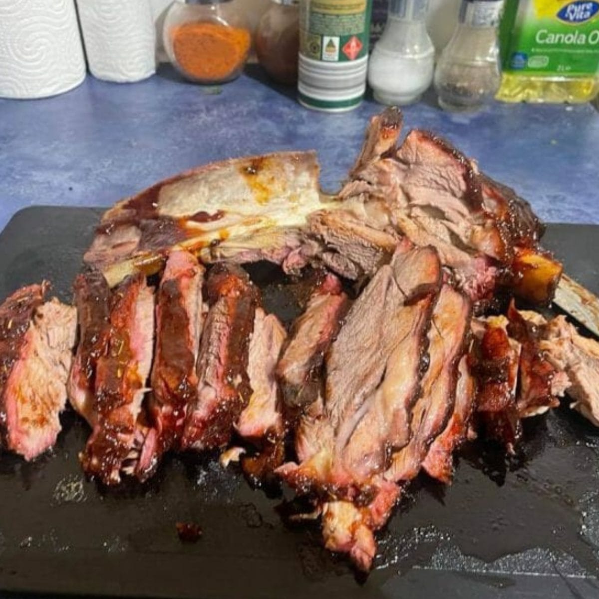 Smoked Leg of Lamb - Simply Meat Smoking