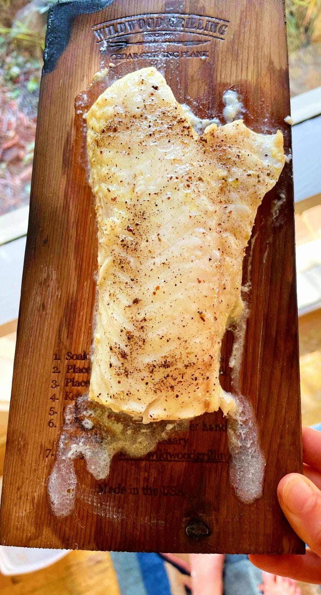 Planked White Fish With Gin Salt & Lime (7 Super Simple Steps) - Simply ...