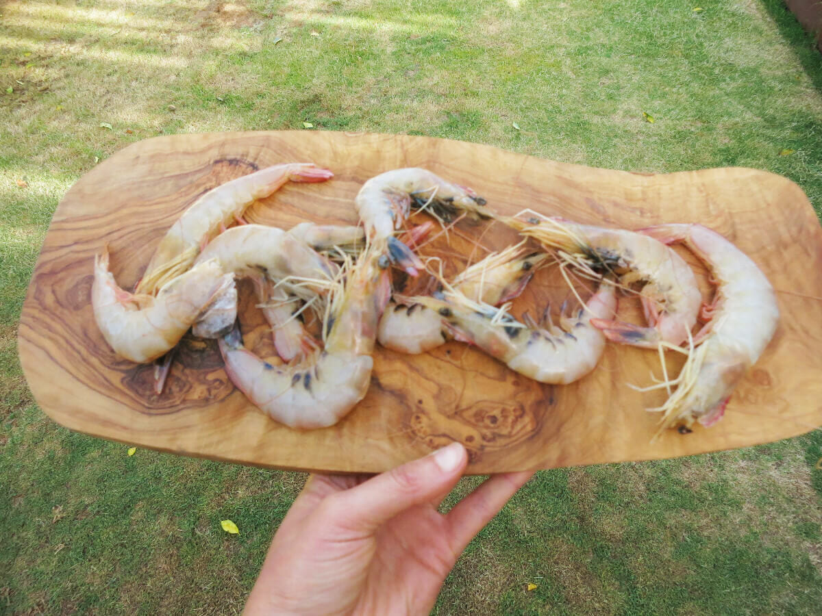 Shrimp Grilled on a Himalayan Salt Block (In 4 Simple Steps) - Simply ...
