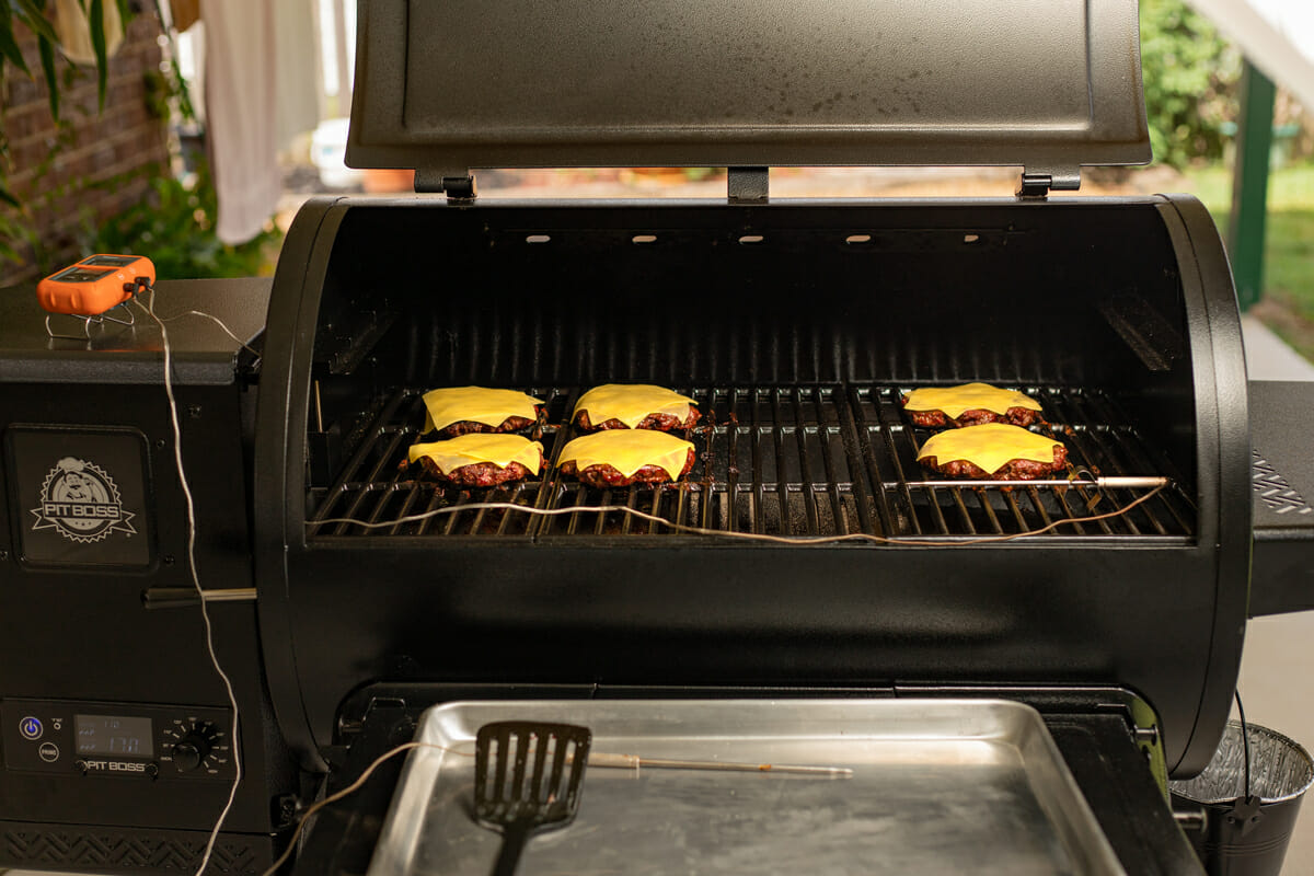 Pit Boss Smoked Burgers