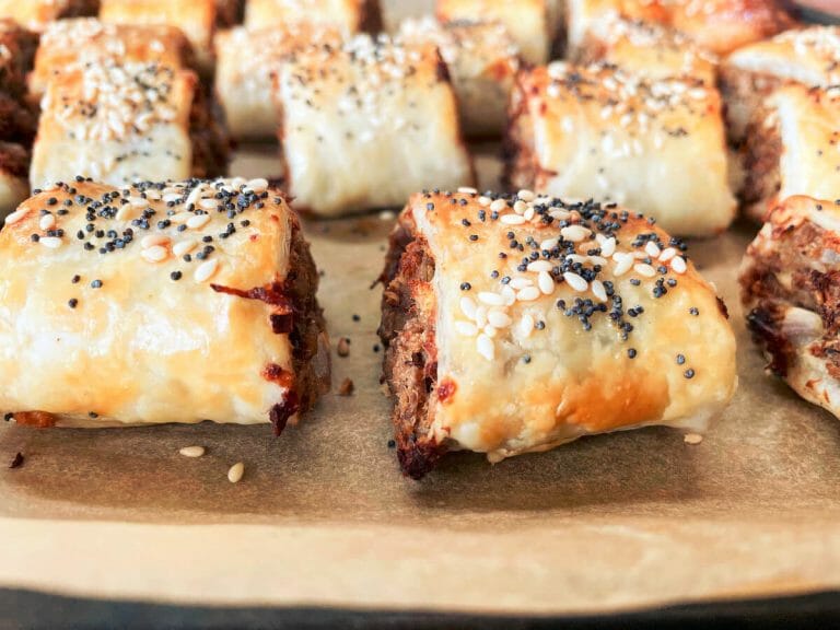Brisket Sausage Rolls (4 Simple Step Recipe) - Simply Meat Smoking