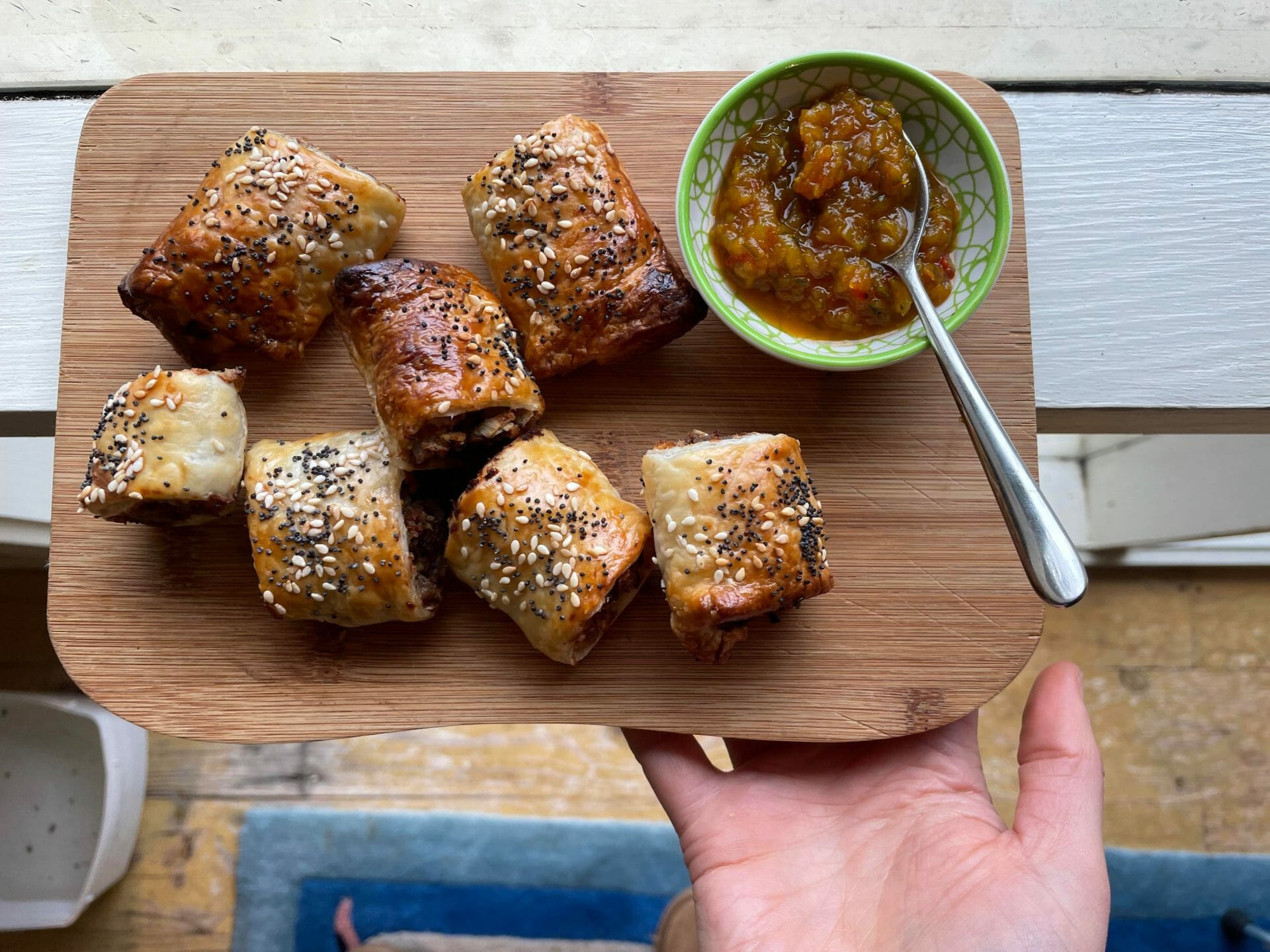 Brisket Sausage Rolls (4 Simple Step Recipe) - Simply Meat Smoking
