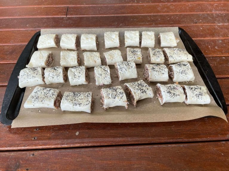 Brisket Sausage Rolls (4 Simple Step Recipe) - Simply Meat Smoking