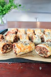 Brisket Sausage Rolls (4 Simple Step Recipe) - Simply Meat Smoking