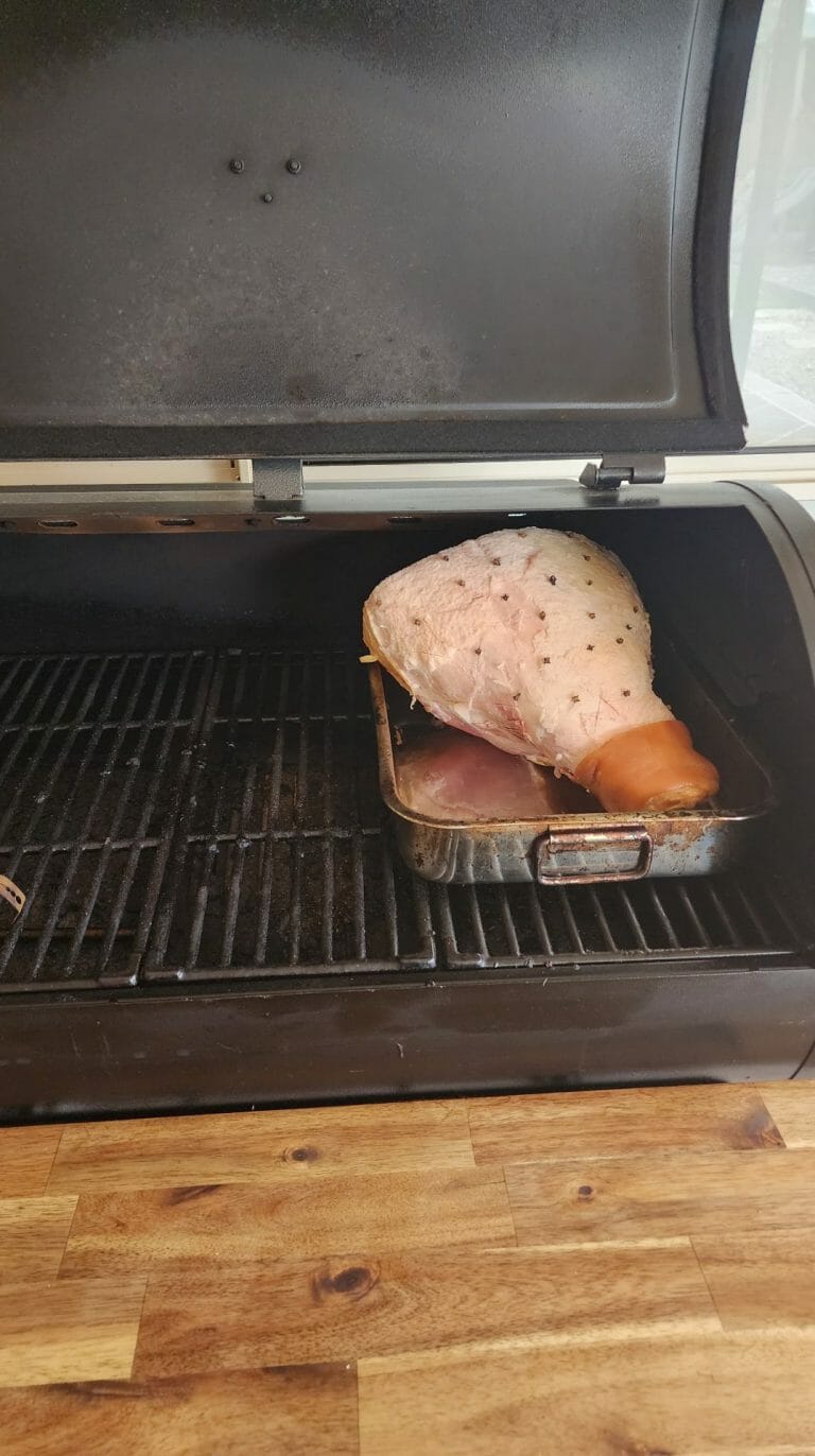 How to Cook a Ham on a Pit Boss Smoker (Easy Smoked Recipe) - Simply ...
