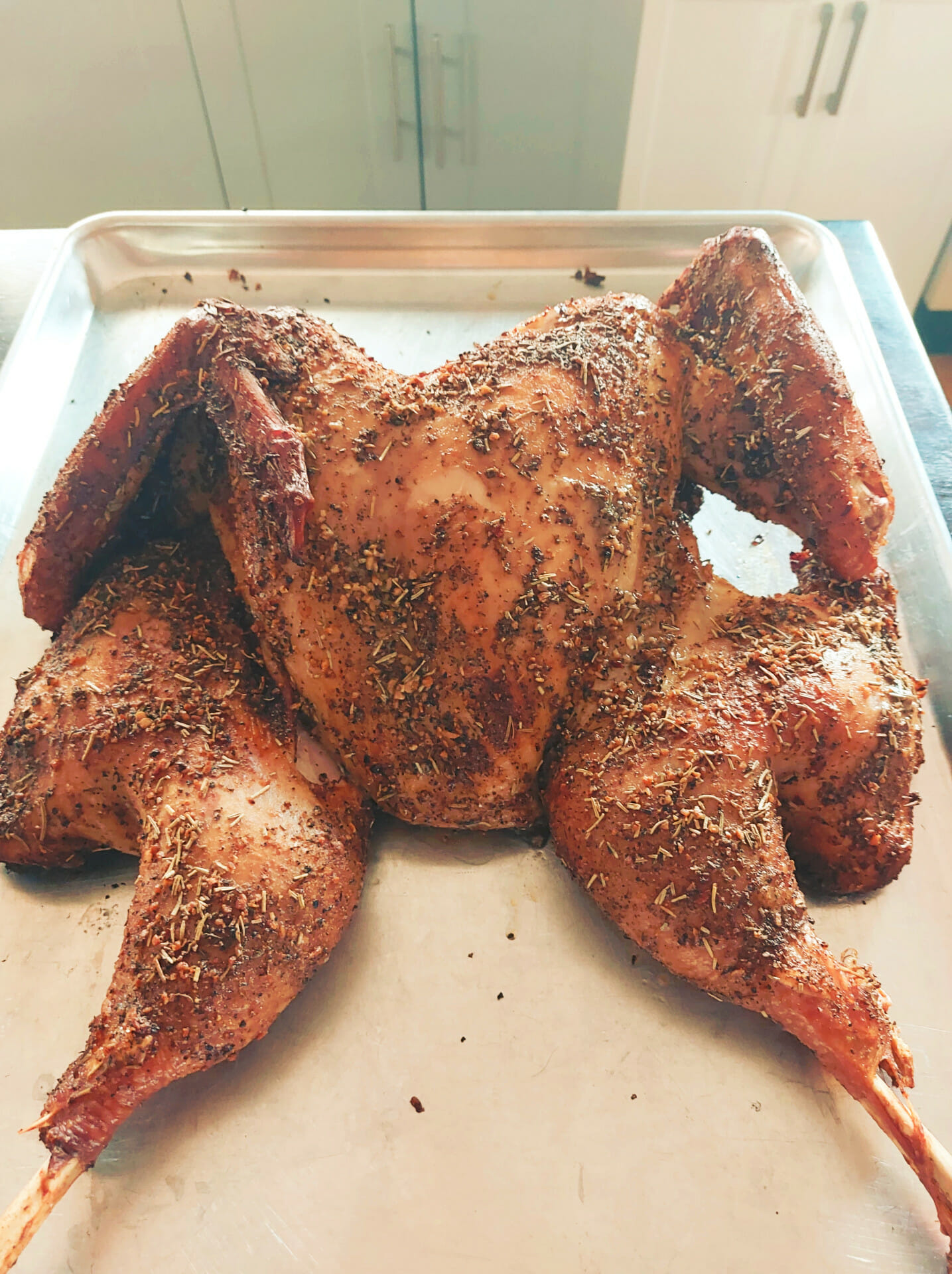 Traeger Smoked Spatchcock Turkey Recipe (5 Easy Steps) - Simply Meat ...