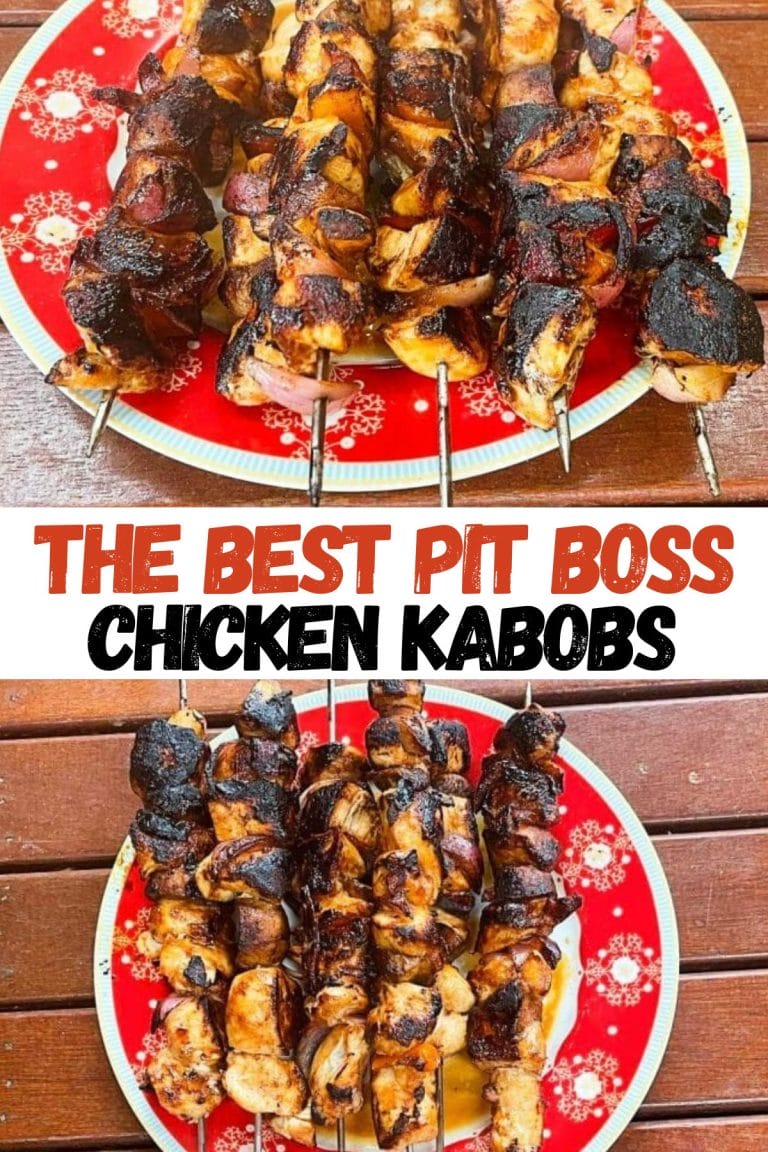 Grilled BBQ Chicken Kabobs on My Pit Boss (4 Simple Steps) - Simply ...