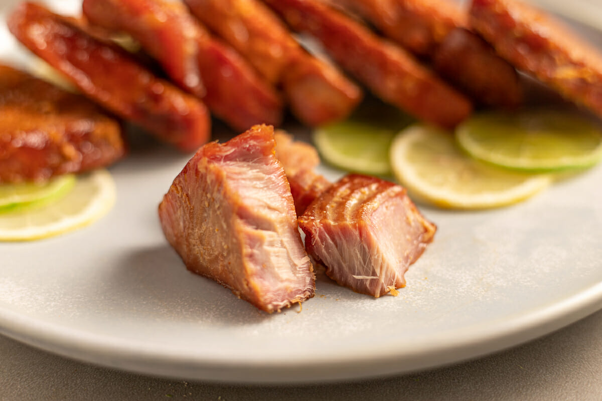 Smoked Tuna on a Traeger - Simply Meat Smoking