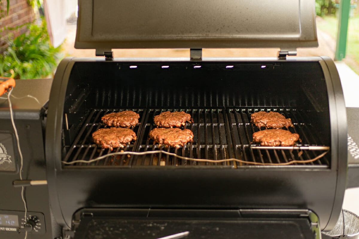 Smoked Burger On A Traeger in 5 Simple Steps - Simply Meat Smoking