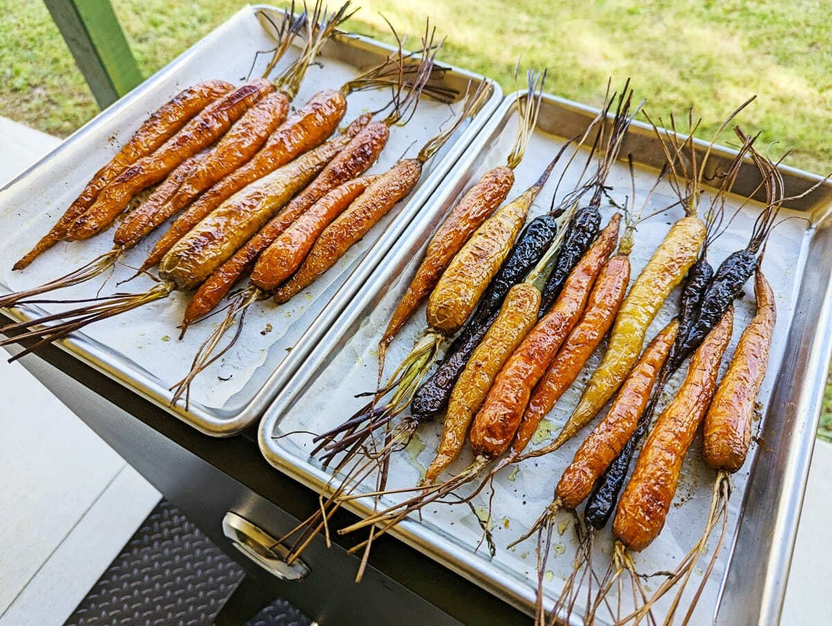 Smoked Carrots On A Pellet Grill - Simply Meat Smoking