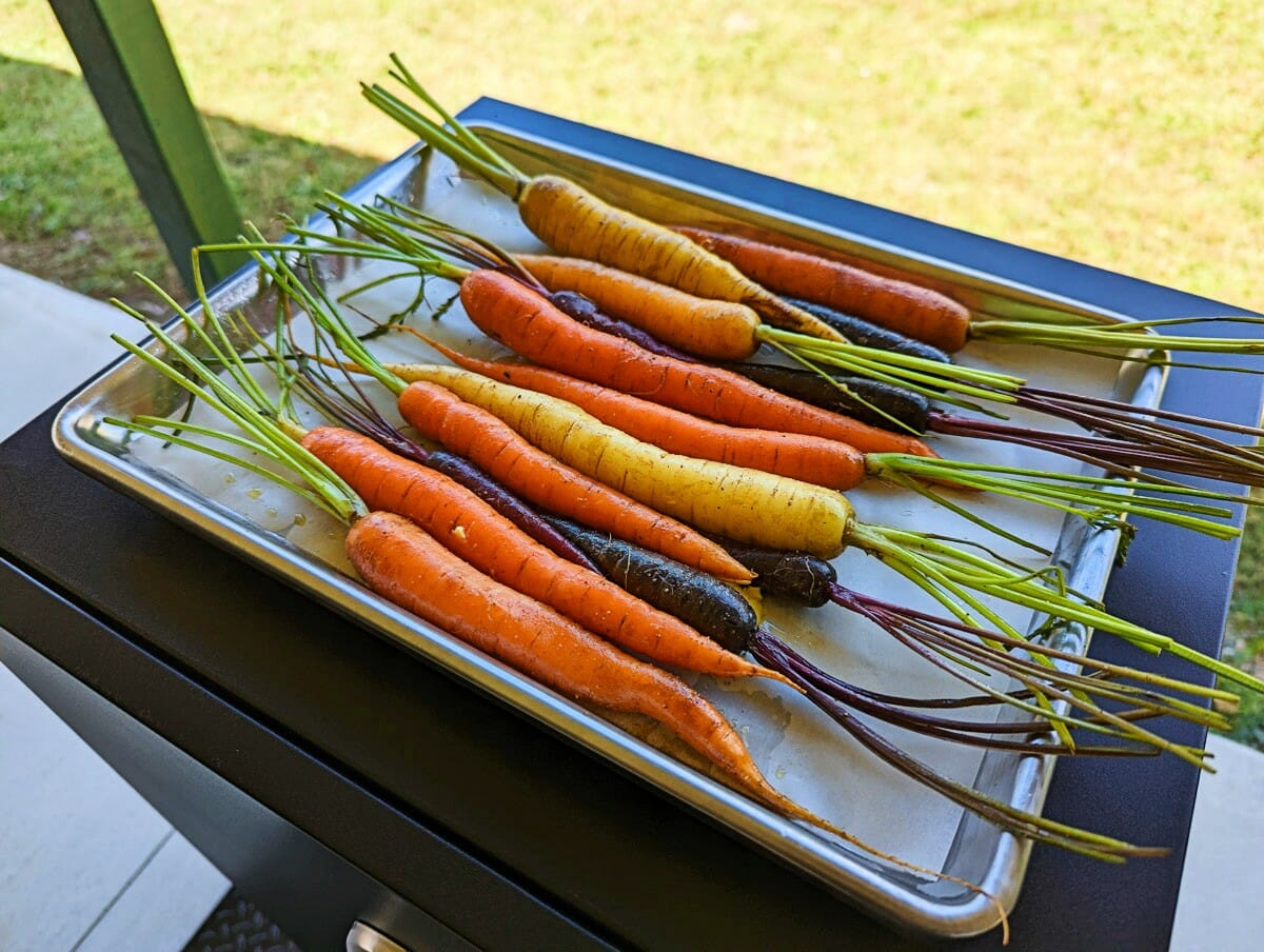Smoked Carrots On A Pellet Grill - Simply Meat Smoking