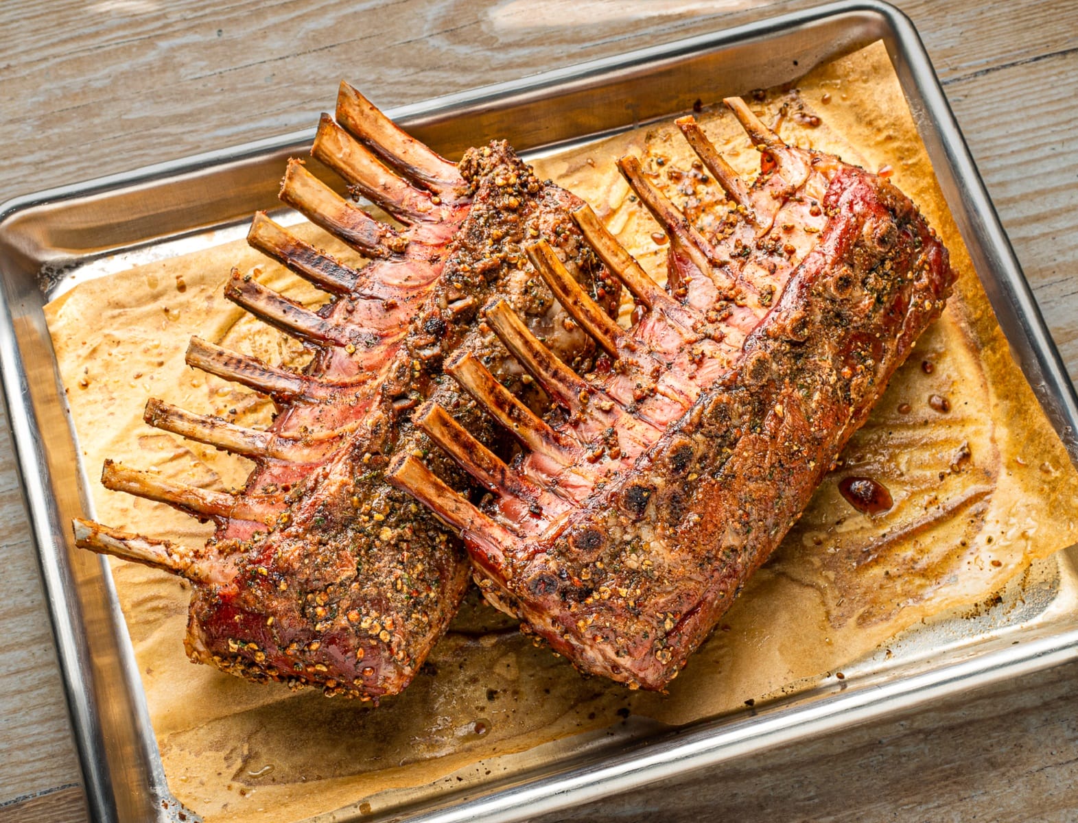 Smoked Rack of Lamb - Simply Meat Smoking