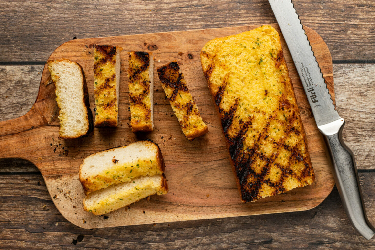 Smoked Garlic Bread - Simply Meat Smoking