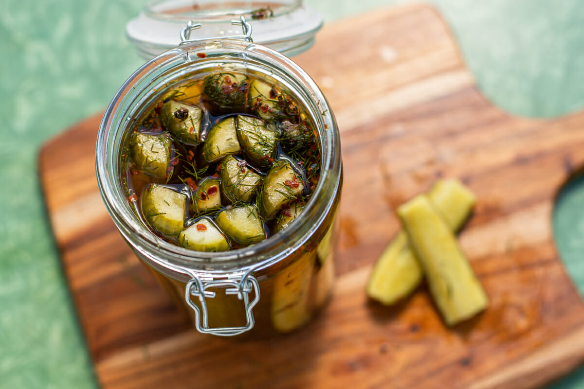 Smoked Pickles - Simply Meat Smoking