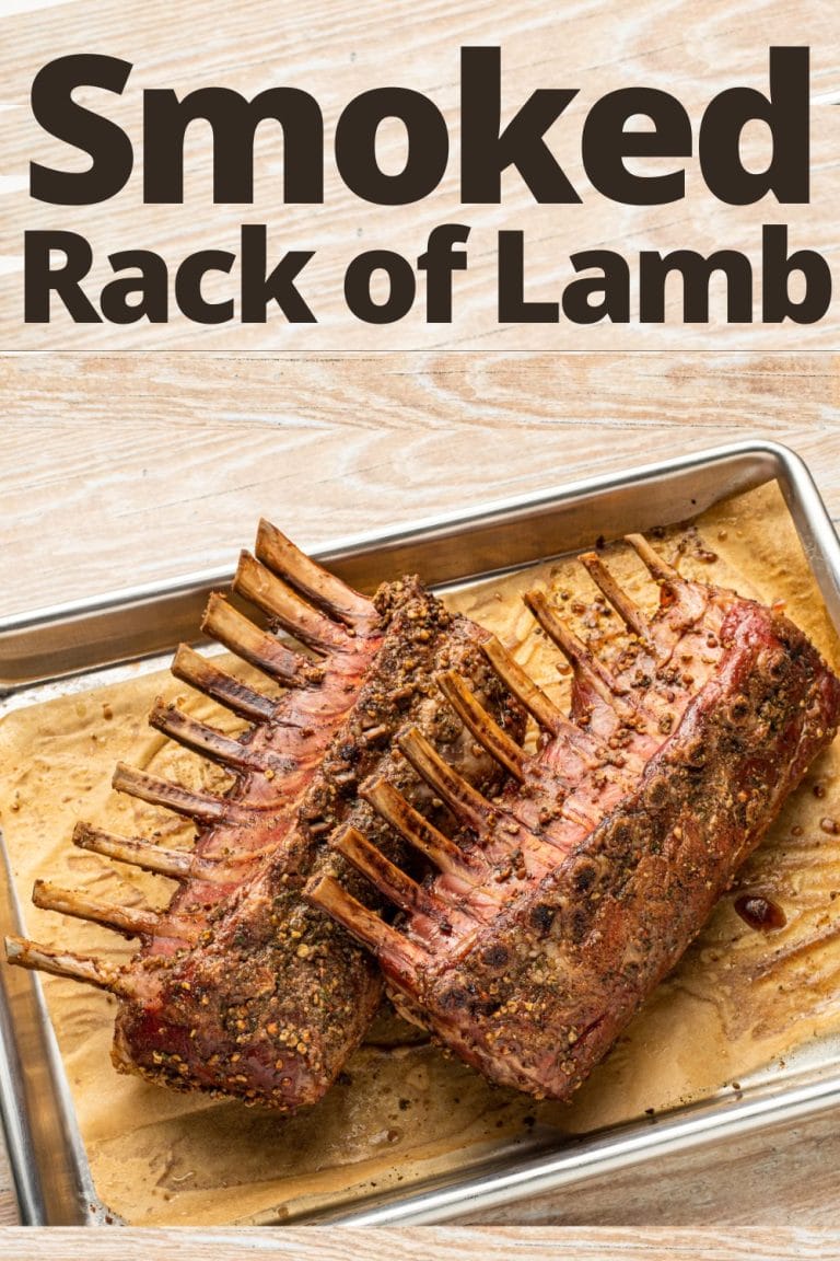 Smoked Rack of Lamb - Simply Meat Smoking