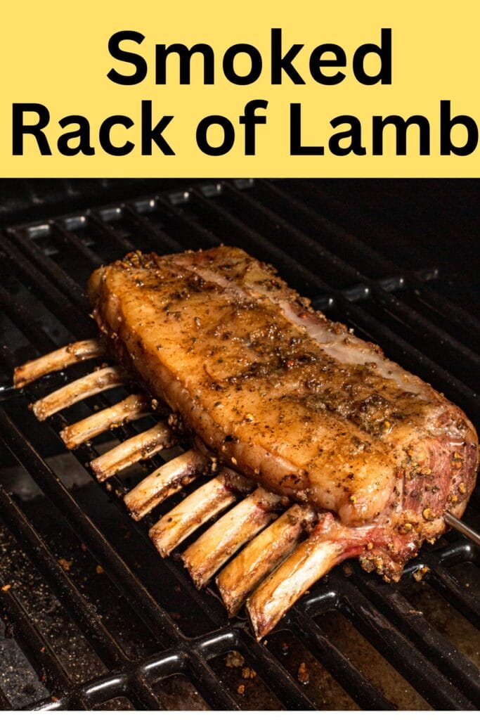 Smoked Rack of Lamb - Simply Meat Smoking