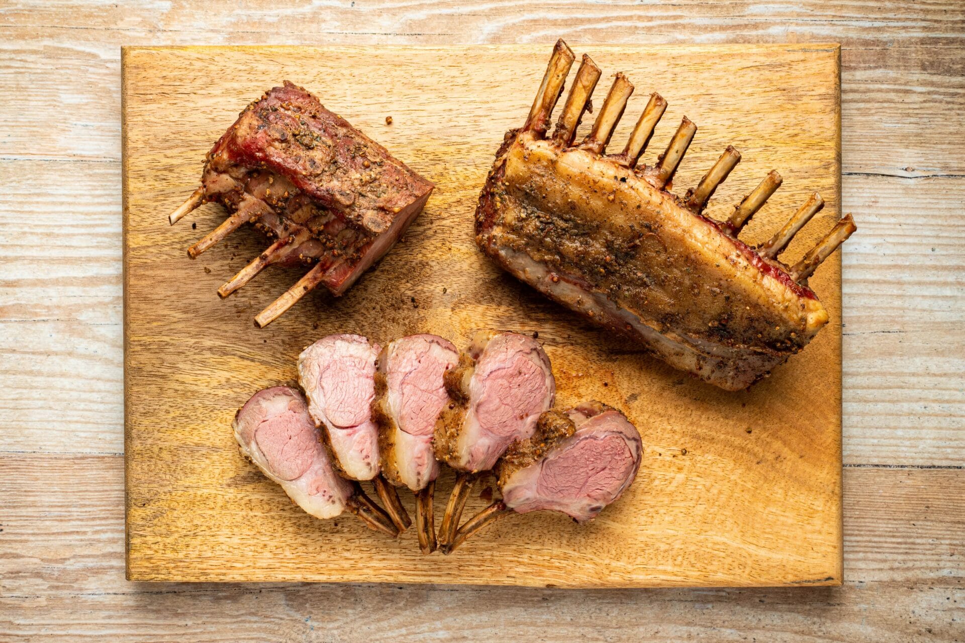 Pit Boss Smoked Rack of Lamb - Simply Meat Smoking