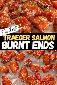 Traeger Smoked Salmon Burnt Ends - Simply Meat Smoking