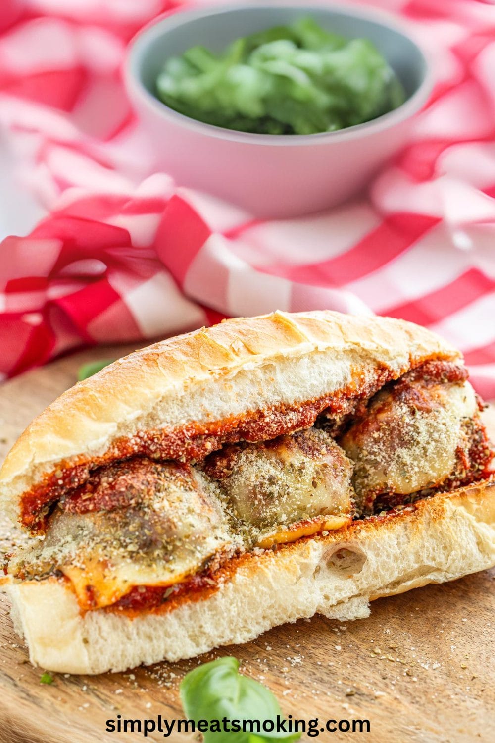 Smoked Meatball Sub - Simply Meat Smoking