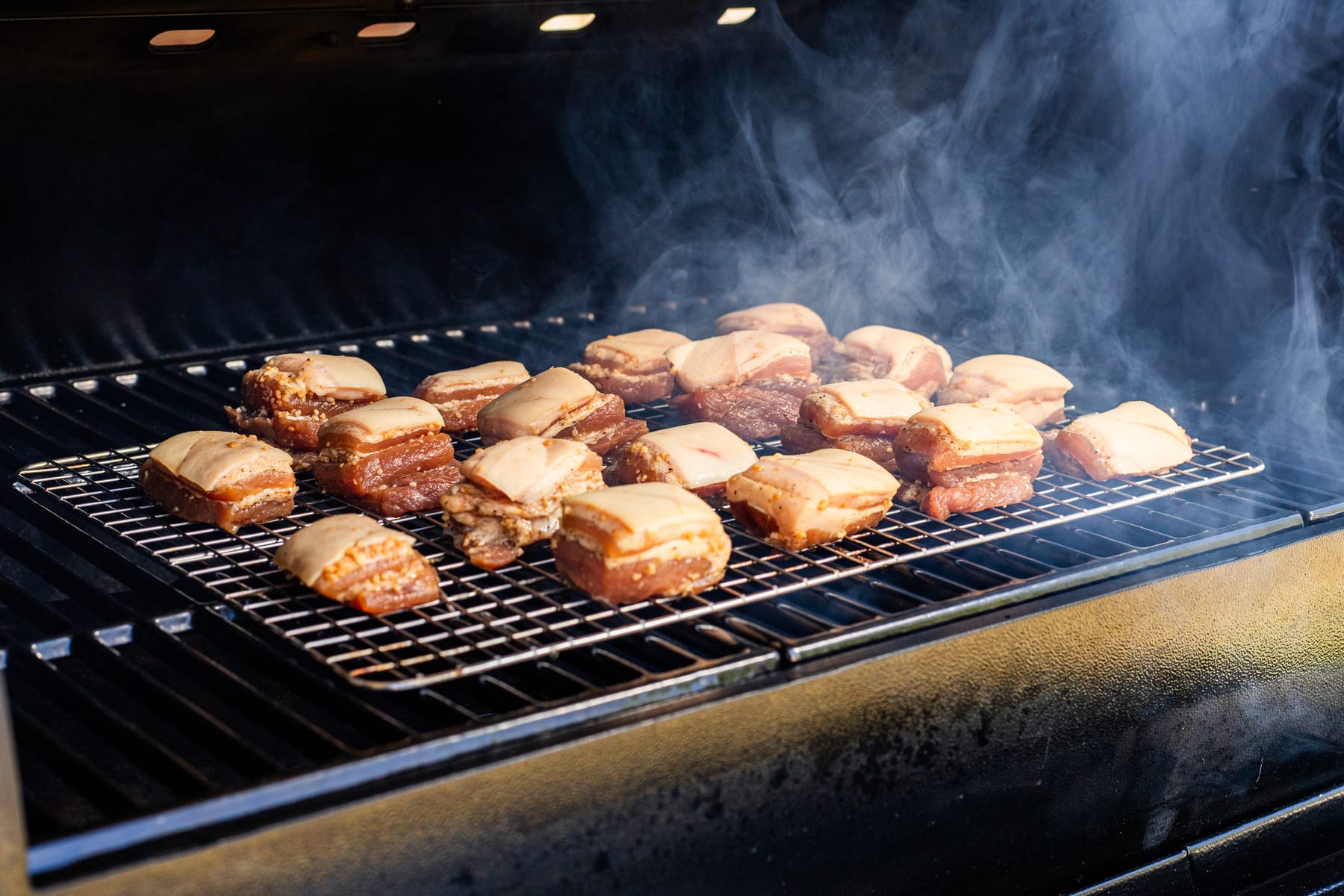 Pork Belly Burnt Ends on a Pit Boss - Simply Meat Smoking