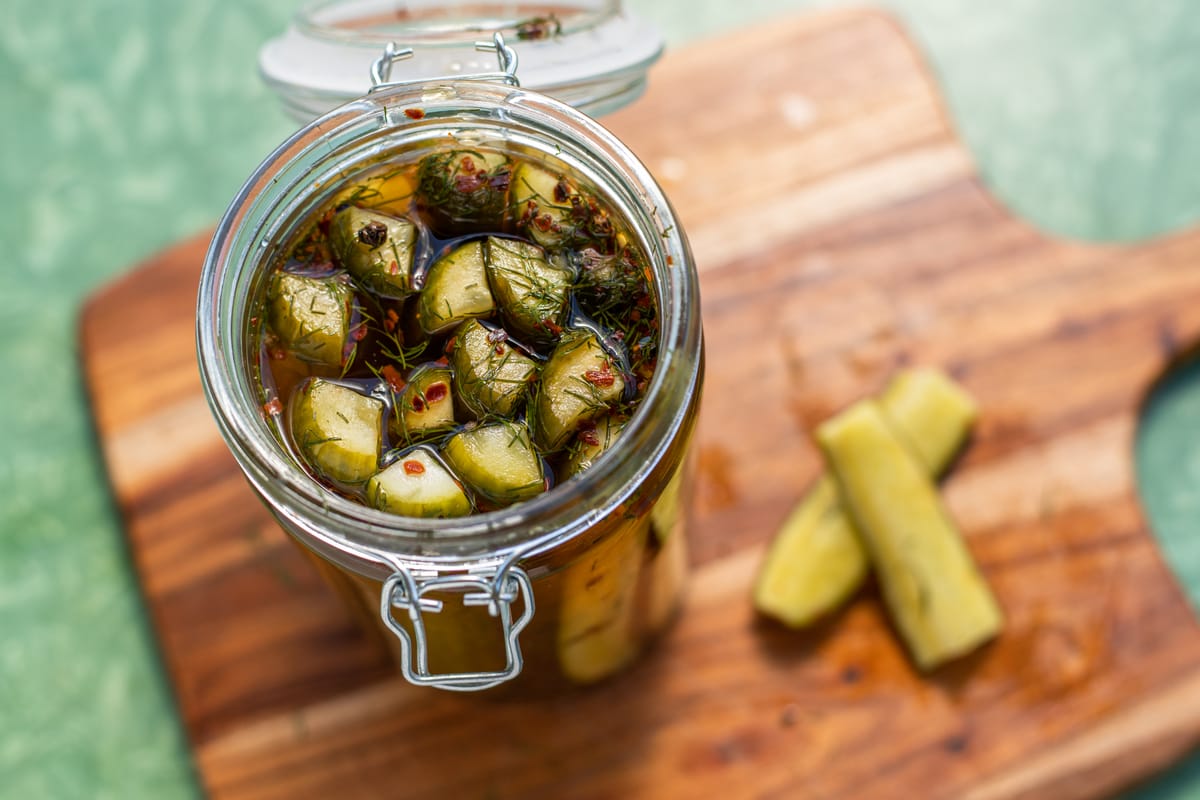 Traeger Smoked Whole Pickles - Simply Meat Smoking