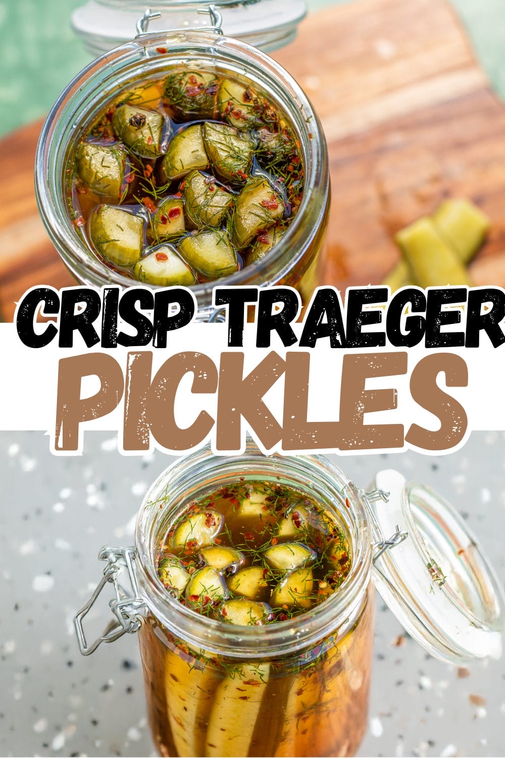 Traeger Smoked Whole Pickles - Simply Meat Smoking