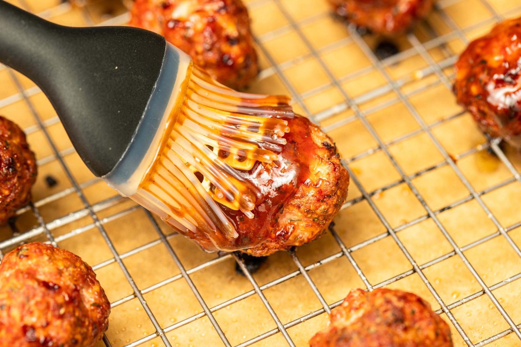 Game Day Crunchy Meatballs - Simply Meat Smoking