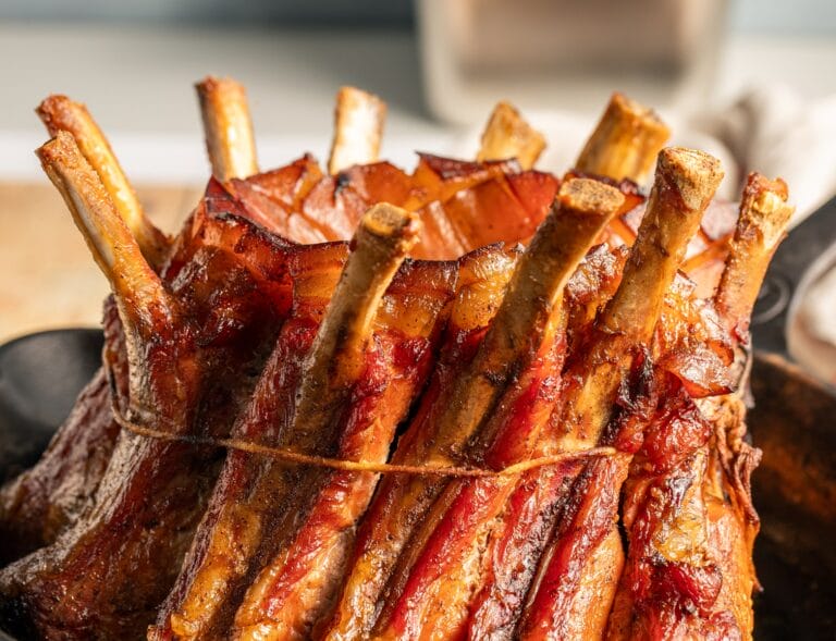 Smoked Pork Crown Roast - Simply Meat Smoking