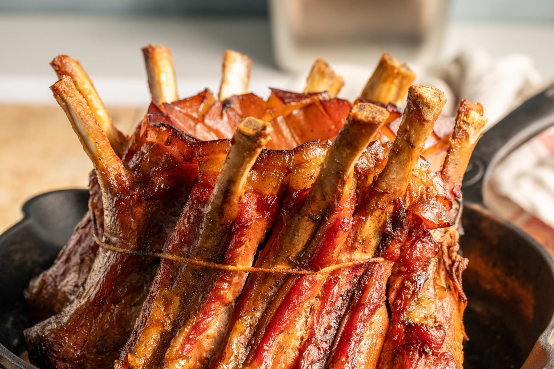 Smoked Pork Crown Roast - Simply Meat Smoking