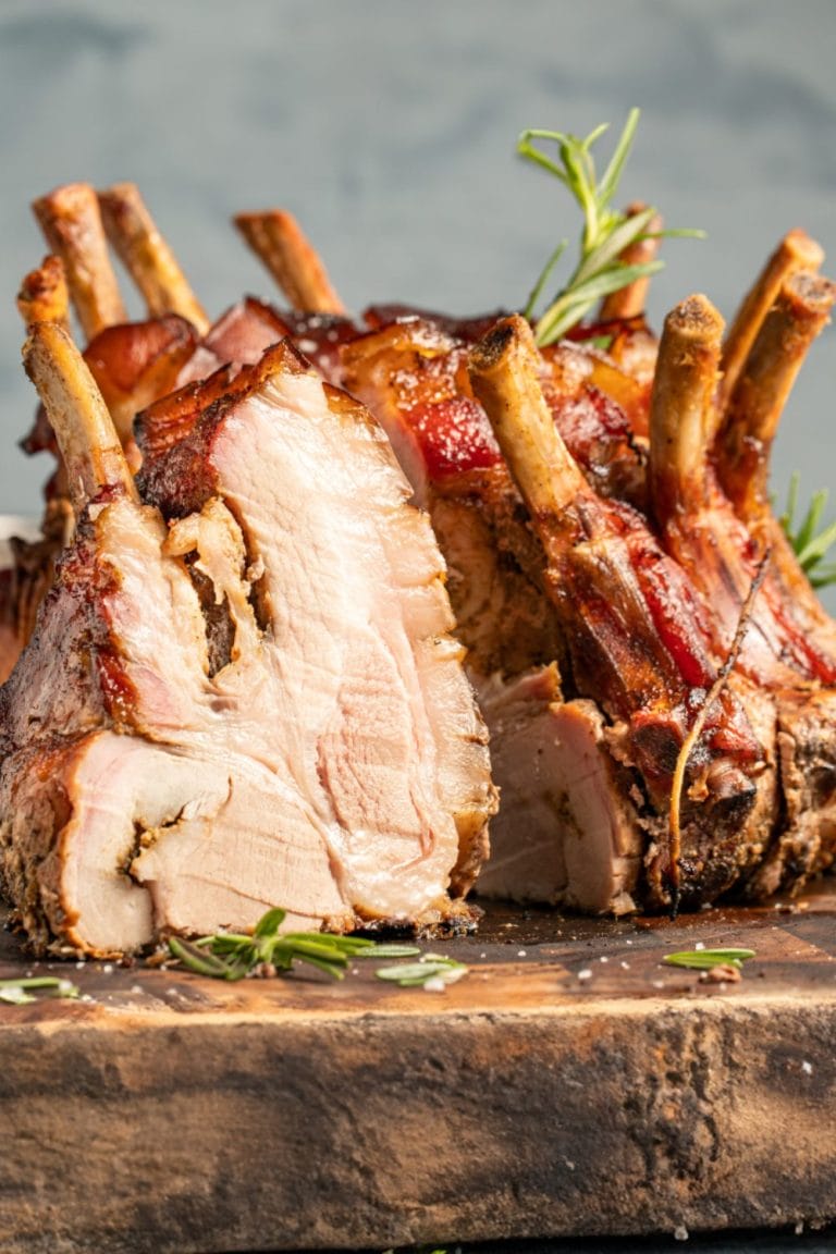 Smoked Pork Crown Roast - Simply Meat Smoking