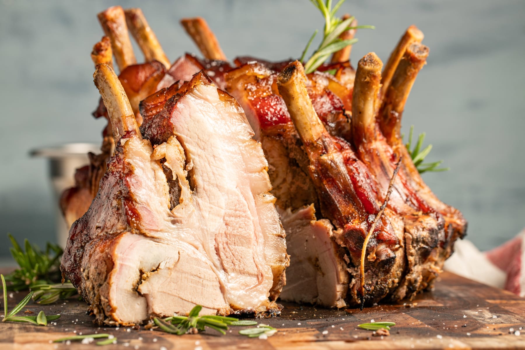 Smoked Pork Crown Roast - Simply Meat Smoking