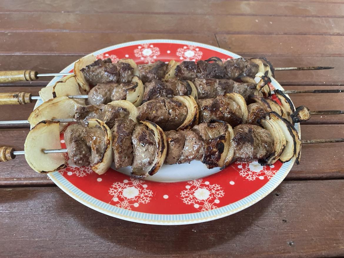 Smoked Lamb Kabobs - Simply Meat Smoking