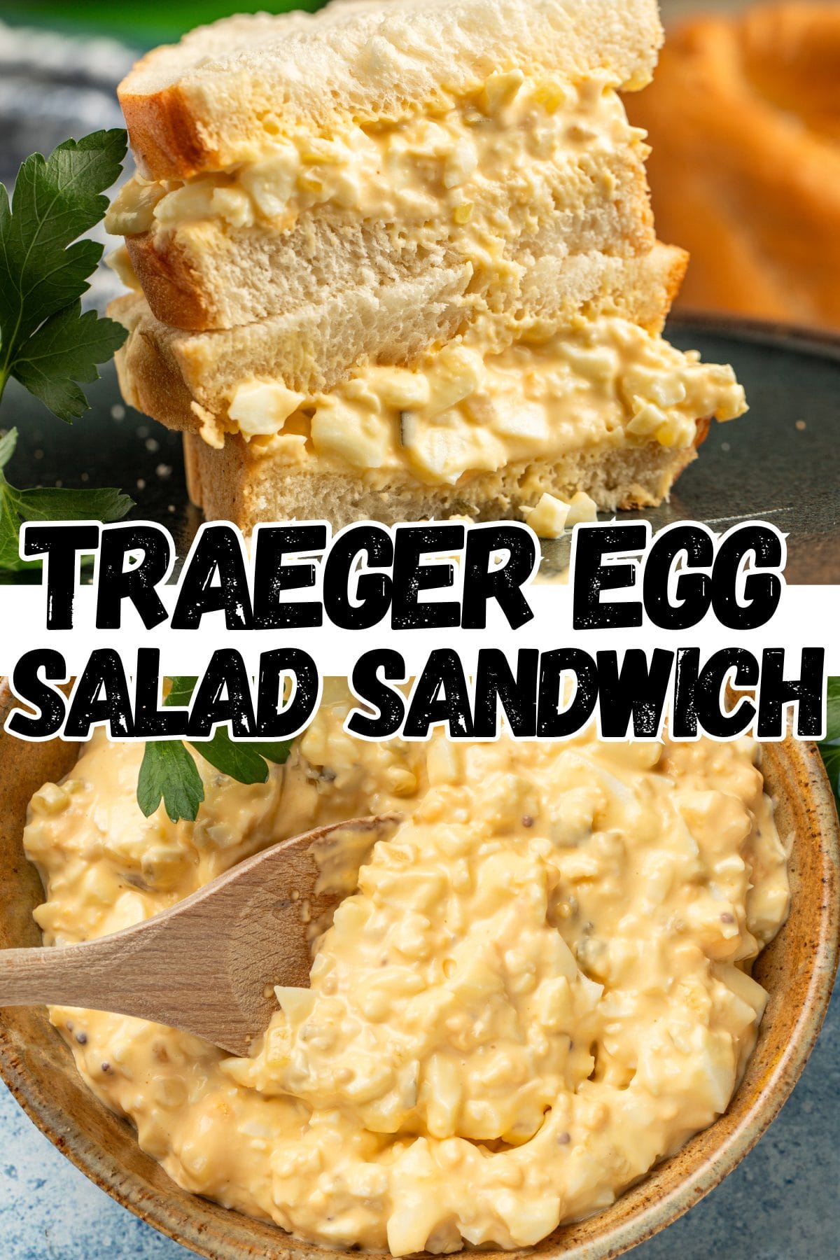 Traeger Egg Salad Sandwich - Simply Meat Smoking