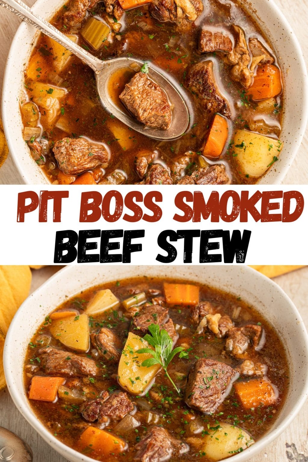 Pit Boss Smoked Hearty Beef Stew - Simply Meat Smoking