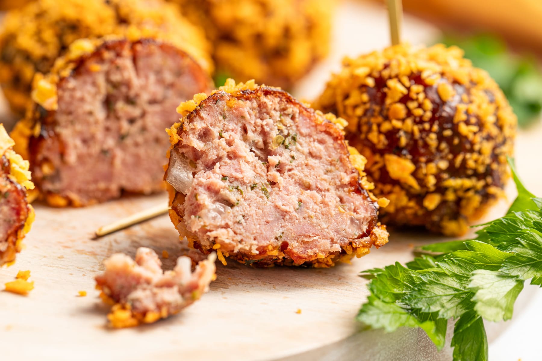 Dorito Meatballs - Simply Meat Smoking