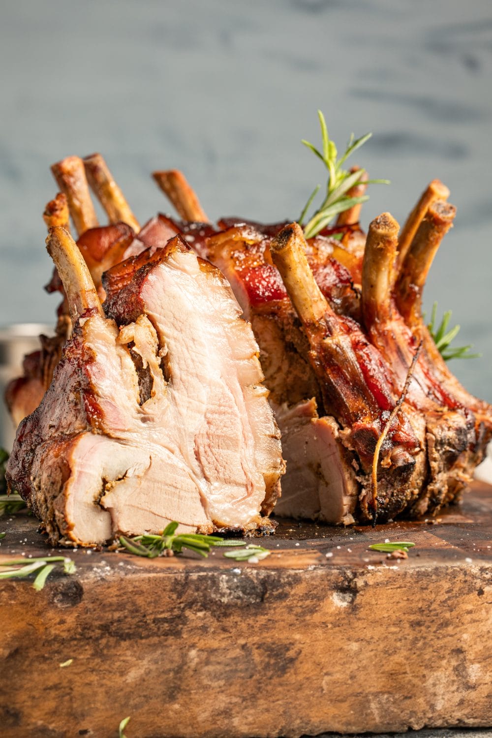 Grilled Pork Crown Roast - Simply Meat Smoking